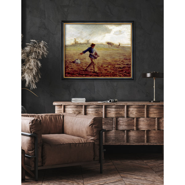 August Grove® The Sower by Jean-Francois Millet, Worldly Famous Classic Painting, Giclee Prints ...